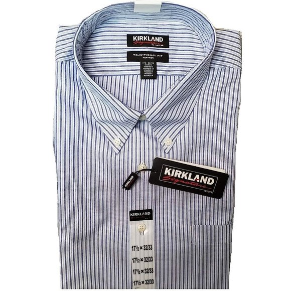 Kirkland Signature | Shirts | Kirkland Signature Mens Traditional Fit ...